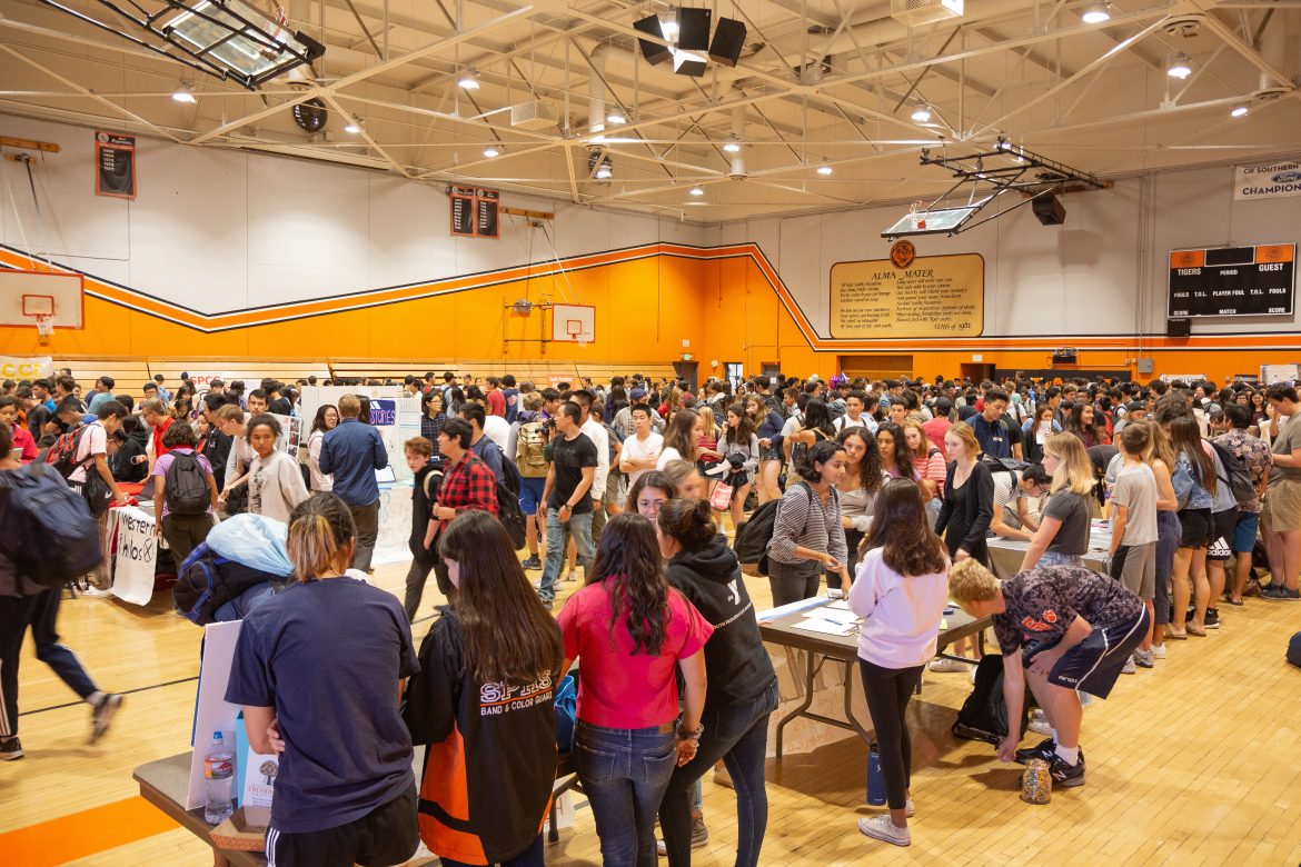 Club Rush introduces a variety of new and returning organizations to SPHS