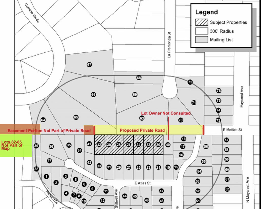 Community opposition to Moffatt Street extension compels City Council ...